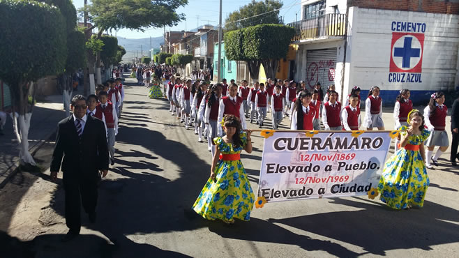 Celebran el aniversario de la fundación de Cuerámaro