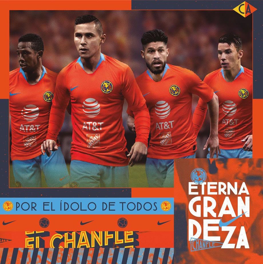 El América presento uniforme en honor a la película el chanfle ...