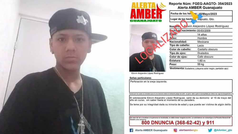 Encuentran sin vida a menor de edad que era buscado desde el 15 de mayo ...