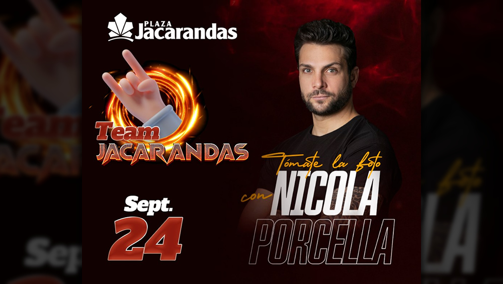 Nicola Porcella, “el novio de México”, llegará a Plaza Jacarandas