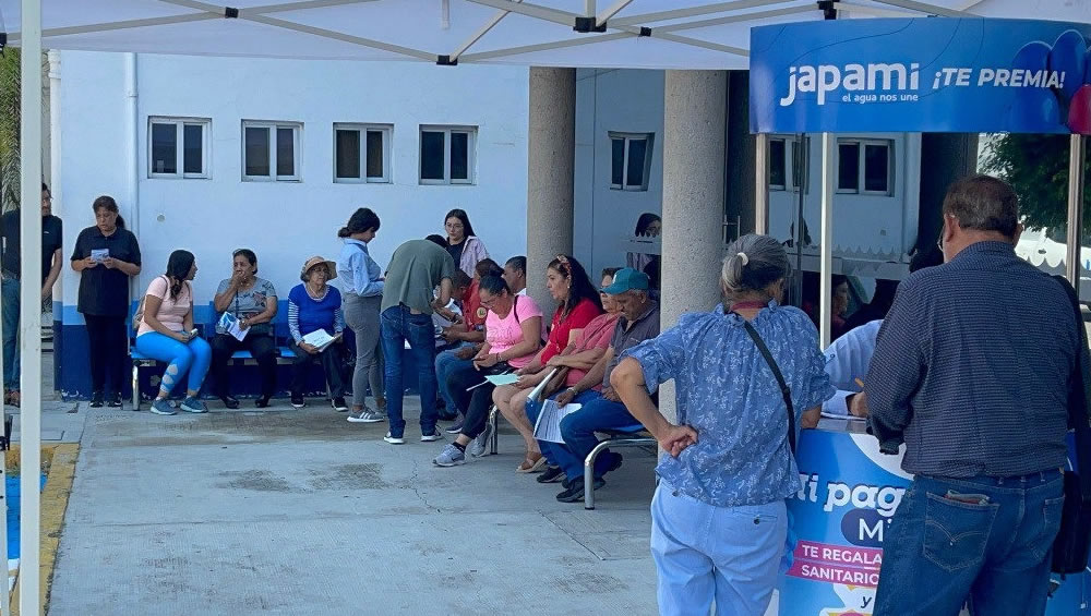 JAPAMI busca reconocer a usuarios cumplidos