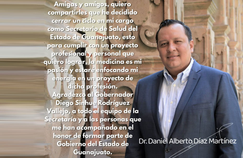 Secretario de Salud de Guanajuato “abandona el barco” | Periódico Notus