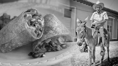 El origen e historia del popular alimento "el burrito"
