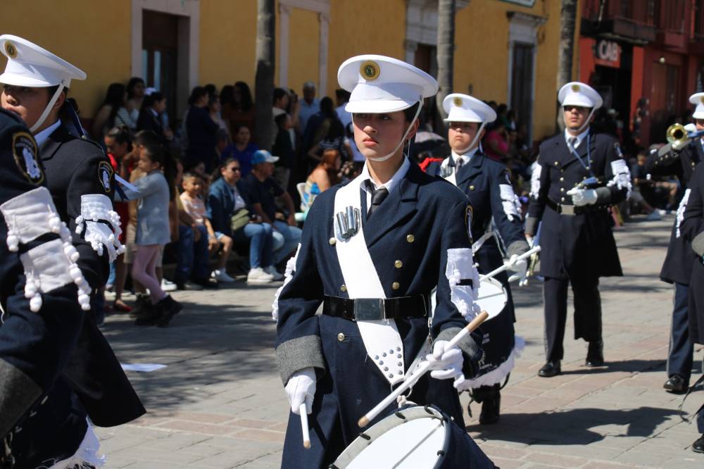 Manuel Doblado celebra 344 años con imponente desfile cívico-militar