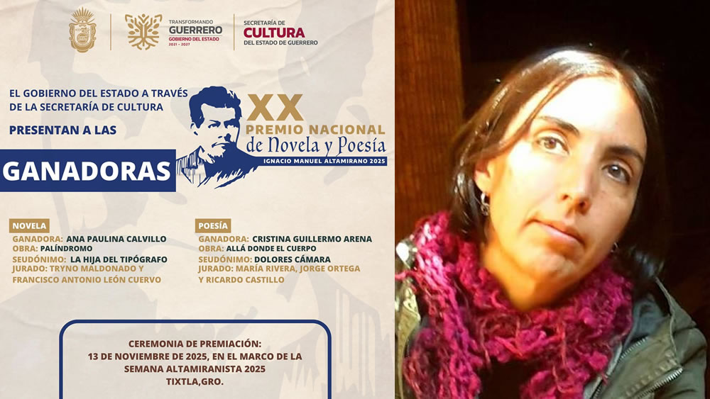 Ana Paulina Calvillo gana Premio Nacional de Novela | Periódico Notus