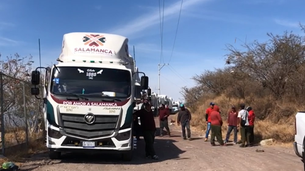 Habitantes de comunidades salmantinas obstruyen paso a relleno ...